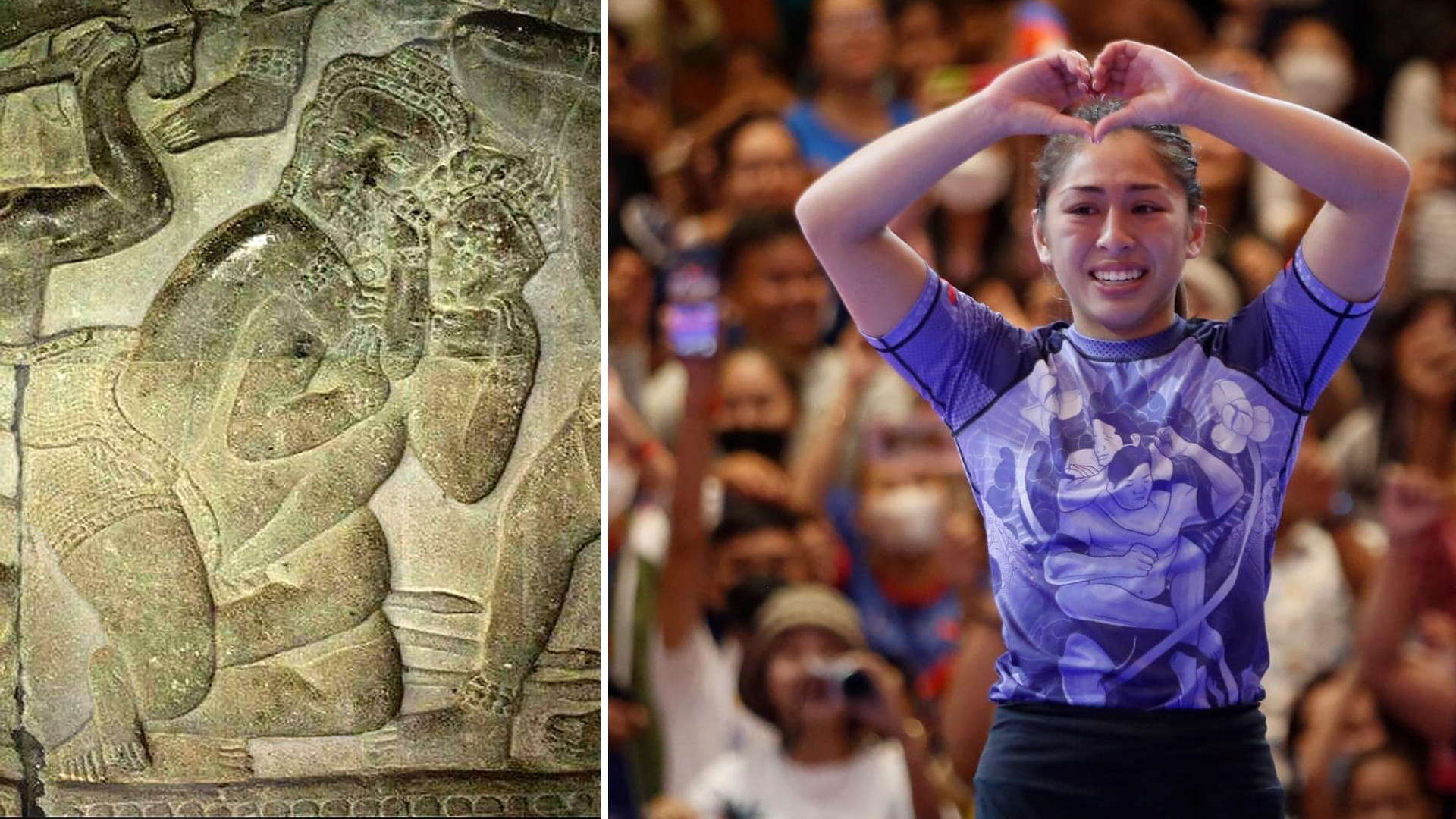 មកដឹងពីអត្ថន័យអាវដែល ចេសា បានពាក់អំឡុងប៉ះពេលប្រកួតយកមេដាយមាស - Cambosport.Net