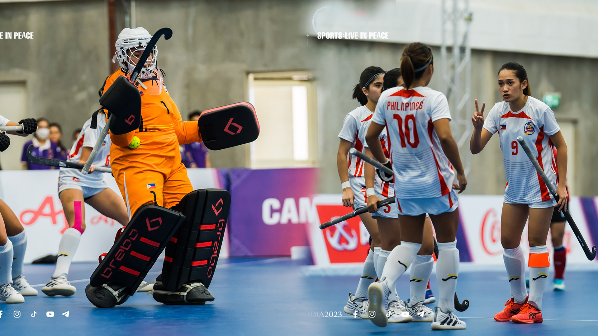 ក្រុមជម្រើសជាតិហុកគីនារីថៃបានយកឈ្នះហ្វីលីពីន ៨-០ ...