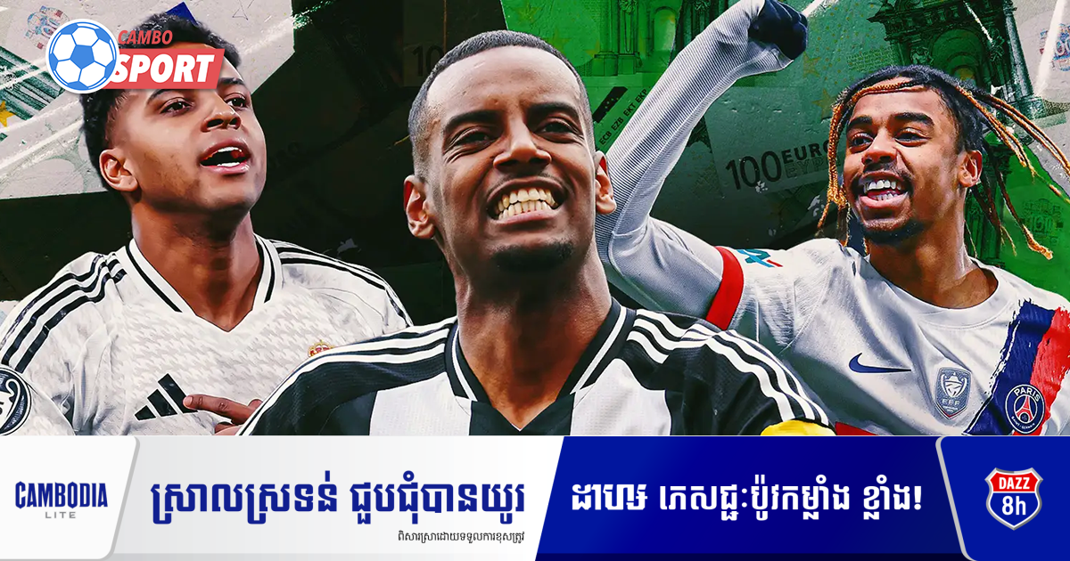 មកស្គាល់កីឡាករឆ្នើម ៩ រូប អាចមានតម្លៃផ្ទេរបំបែកកំនត់ត្រា(មាន៩វីដេអូ) - Cambosport.Net